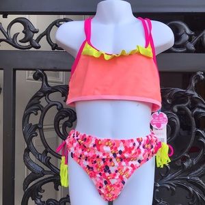 Limited Too | Swim | Limited Too 3 Pc Rashguard Bikini Girls Sz 45 ...